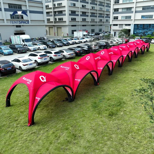 Easy Set up 6MX6M inflatable sports tent For Unbreakable Events Oxford ...